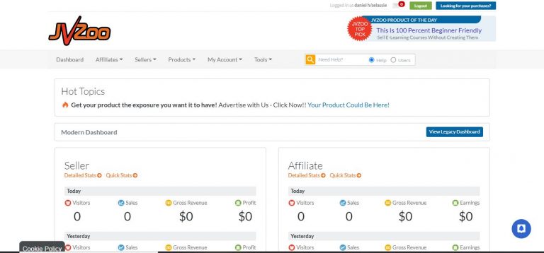 How To Sign Up Jvzoo Affiliate Network – [Step By Step]