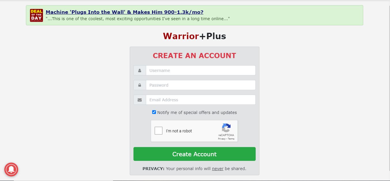 How To Sign Up Warrior Plus - [Step by Step] - EASYSHOP INFO